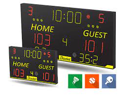 Badminton Scoreboards – Timing Ireland
