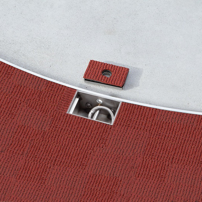 K1-0582 (Set of drainage and tie-down boxes to fasten frame for para a ...