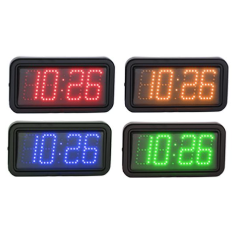 Outdoor LED Clocks for Clubhouse Wall (10cm tall digits) – Timing Ireland